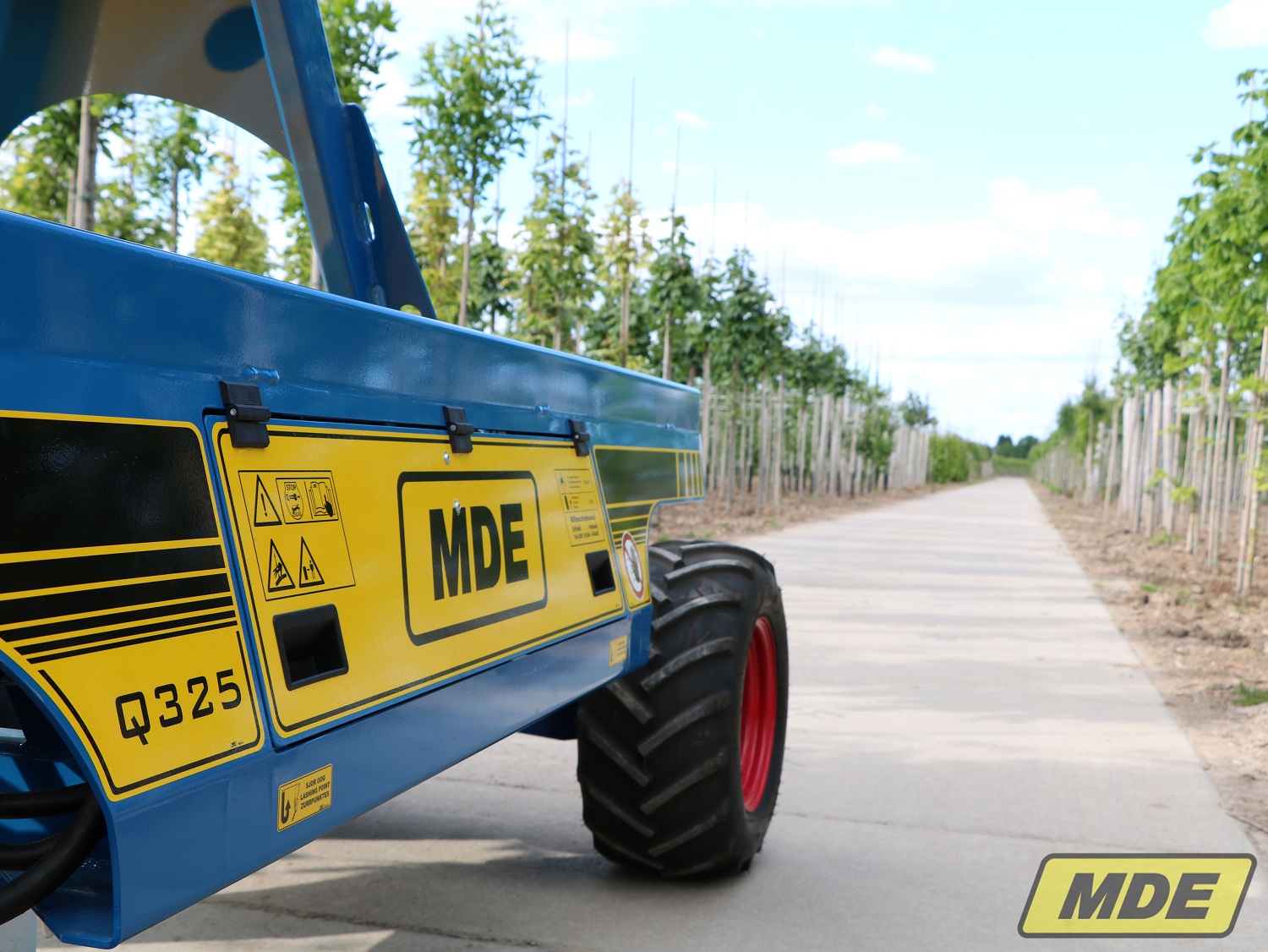 MDE Pruning platform Quatro 325B - Powerful and stable