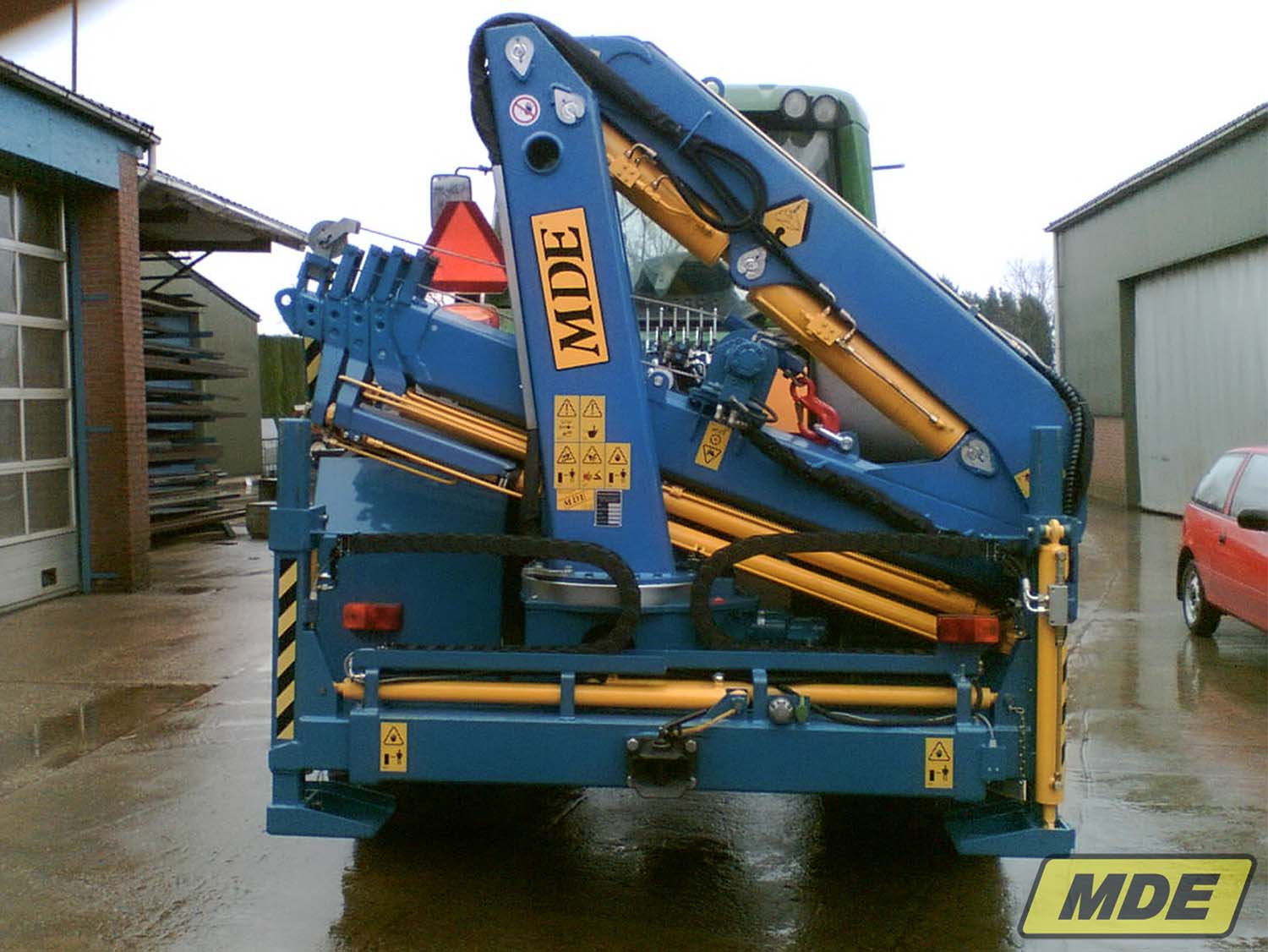 MDE Loading Crane 8700E4 | Loading Trees | MDE Machinebouw