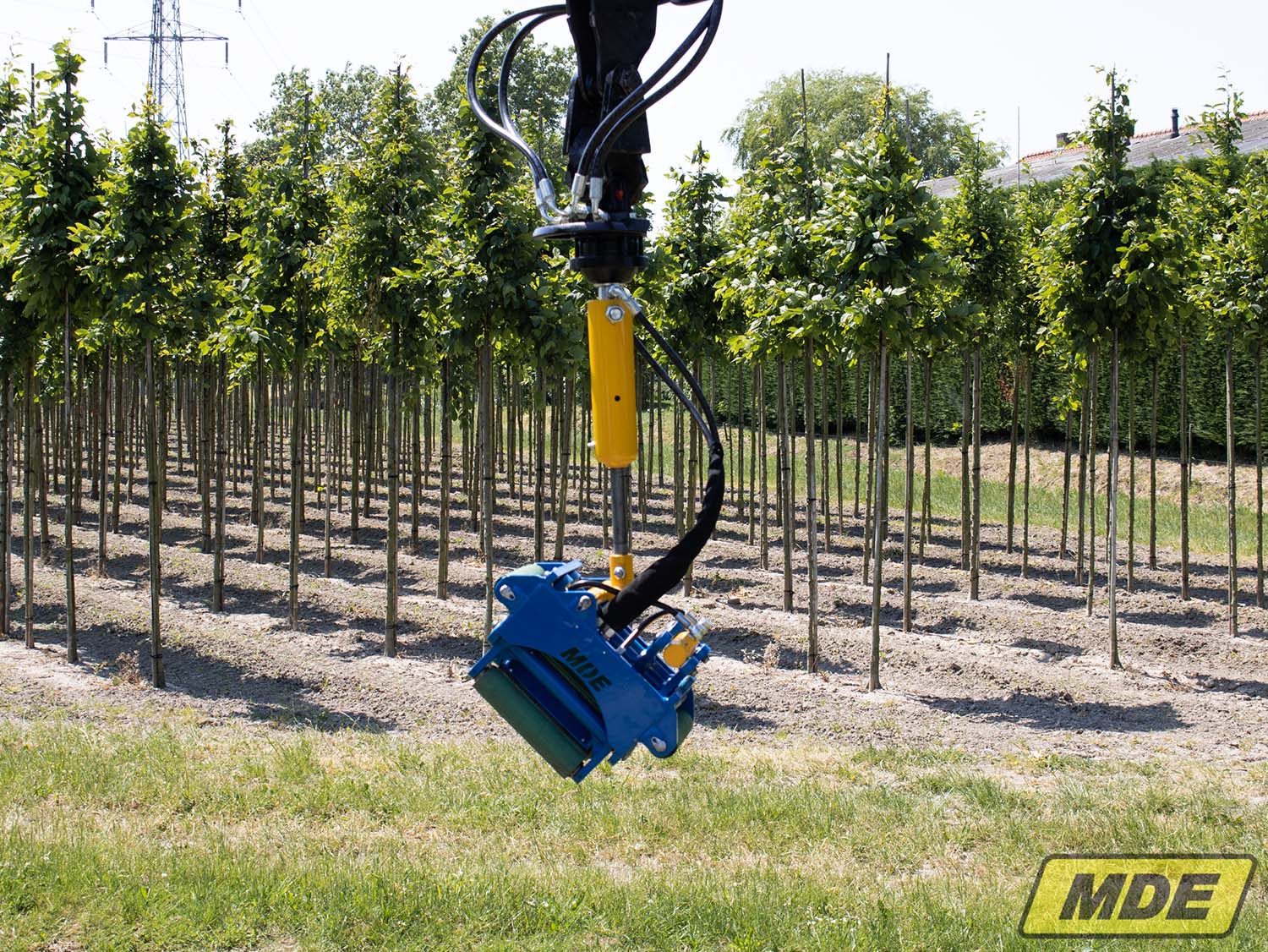 MDE Tree loading clamp 10-40 for avenue trees