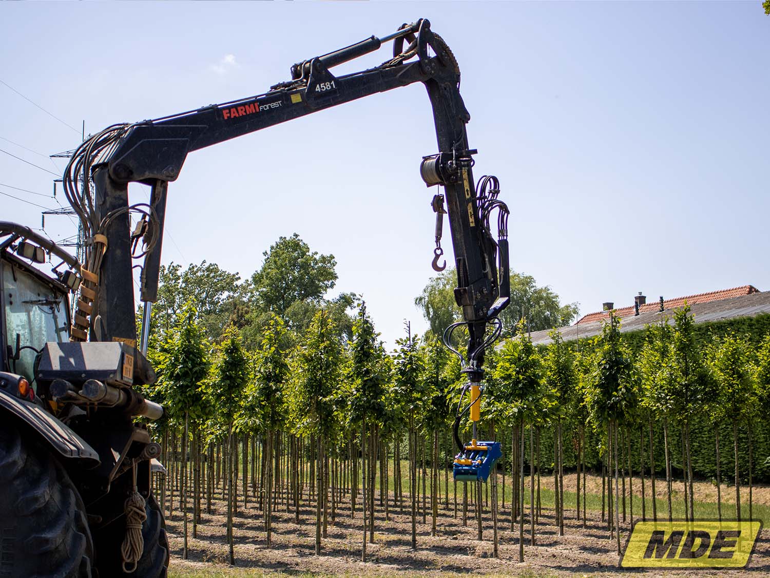 MDE Tree loading clamp 10-40 for avenue trees