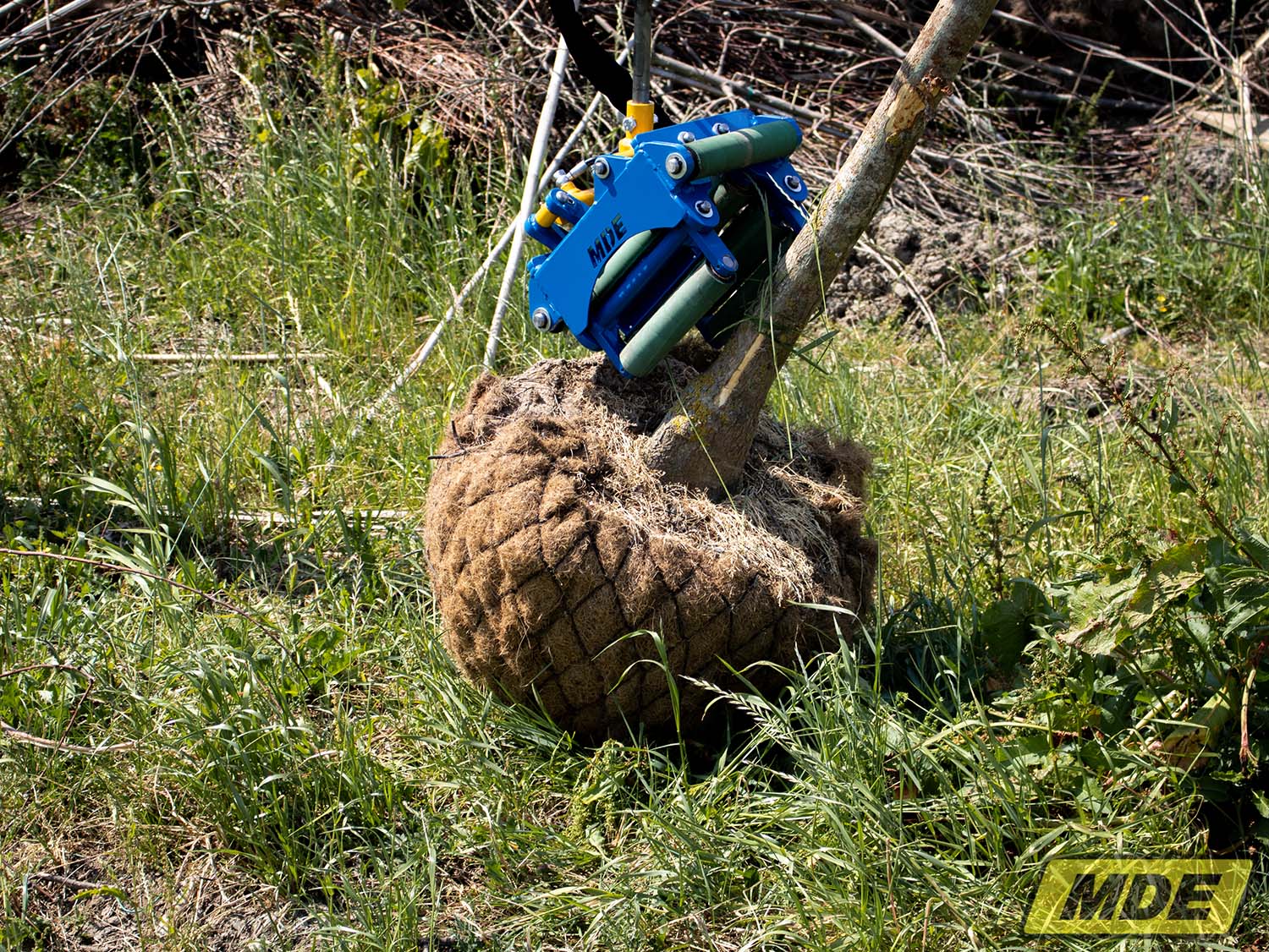 MDE Tree loading clamp 10-40 for avenue trees