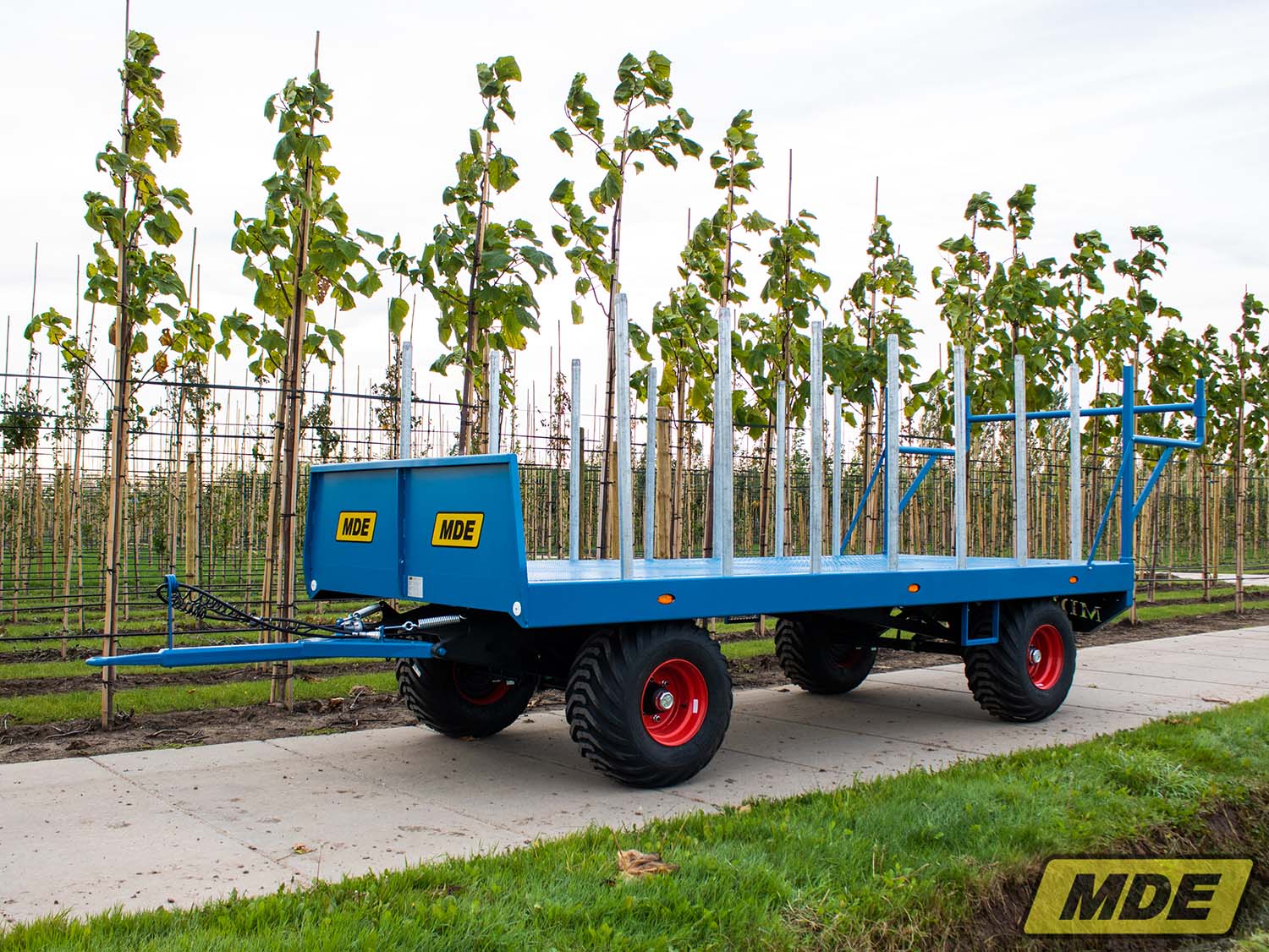 MDE Tree transport trolley BTW4x0, Robust and Efficient Tree Transport