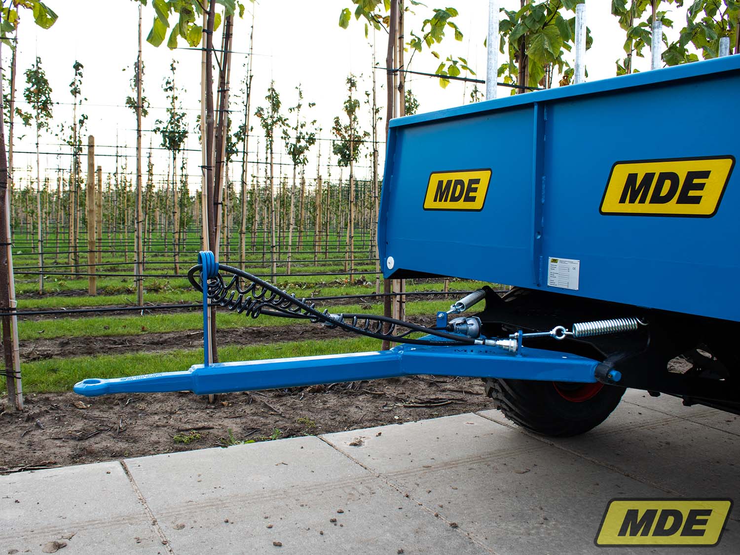 MDE Tree transport trolley BTW4x0, Robust and Efficient Tree Transport