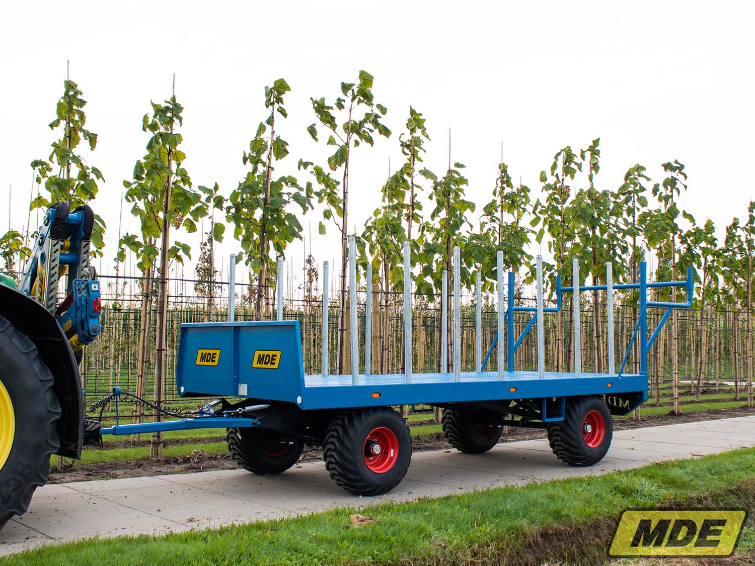 MDE Tree transport trolley BTW4x0, Robust and Efficient Tree Transport