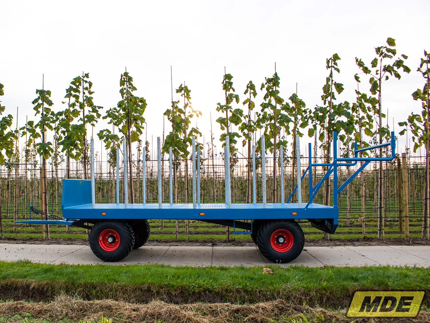 MDE Tree transport trolley BTW4x0, Robust and Efficient Tree Transport
