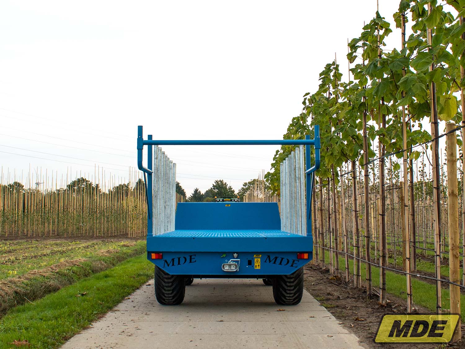 MDE Tree transport trolley BTW4x0, Robust and Efficient Tree Transport
