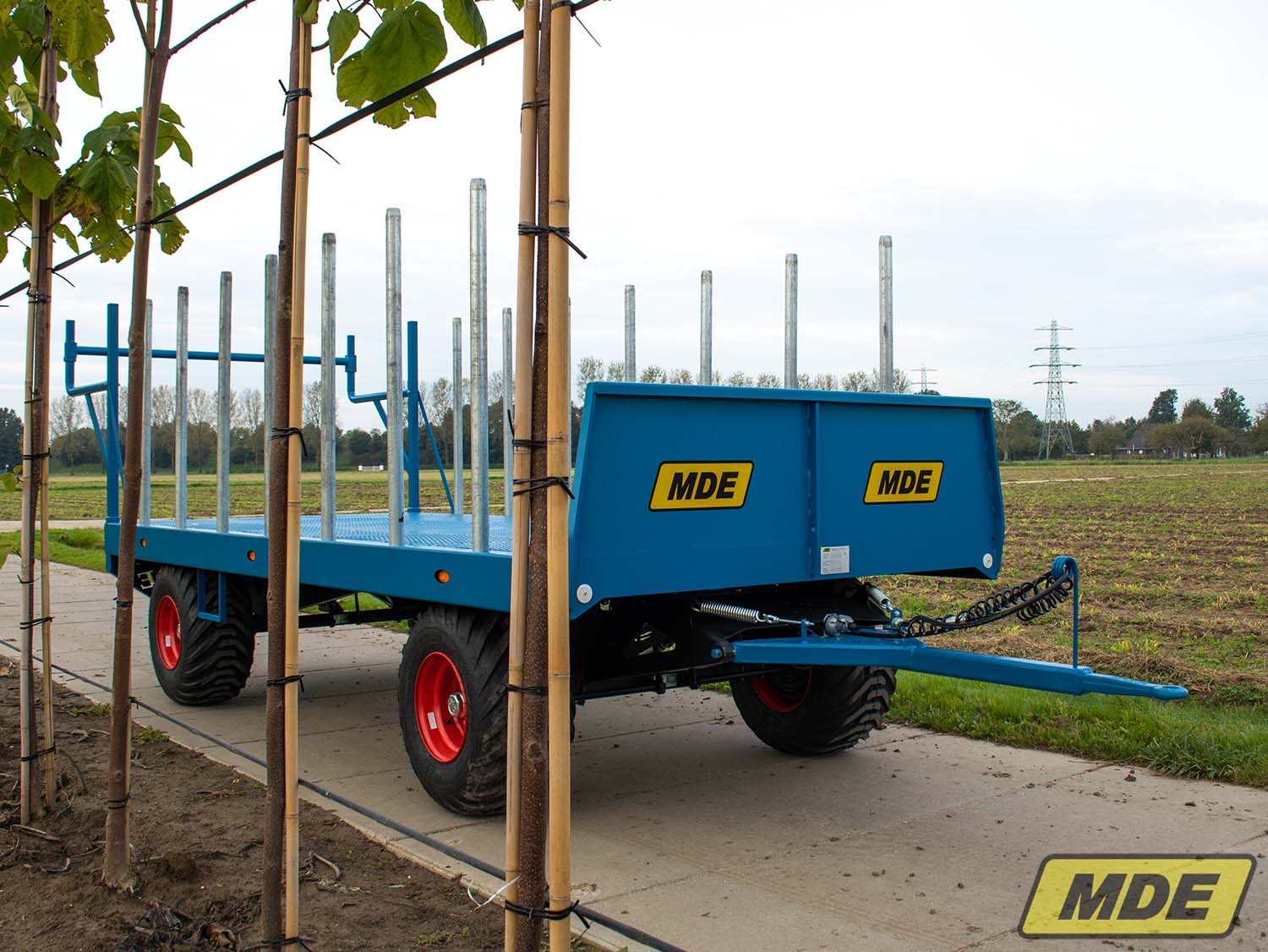 MDE Tree transport trolley BTW4x0, Robust and Efficient Tree Transport