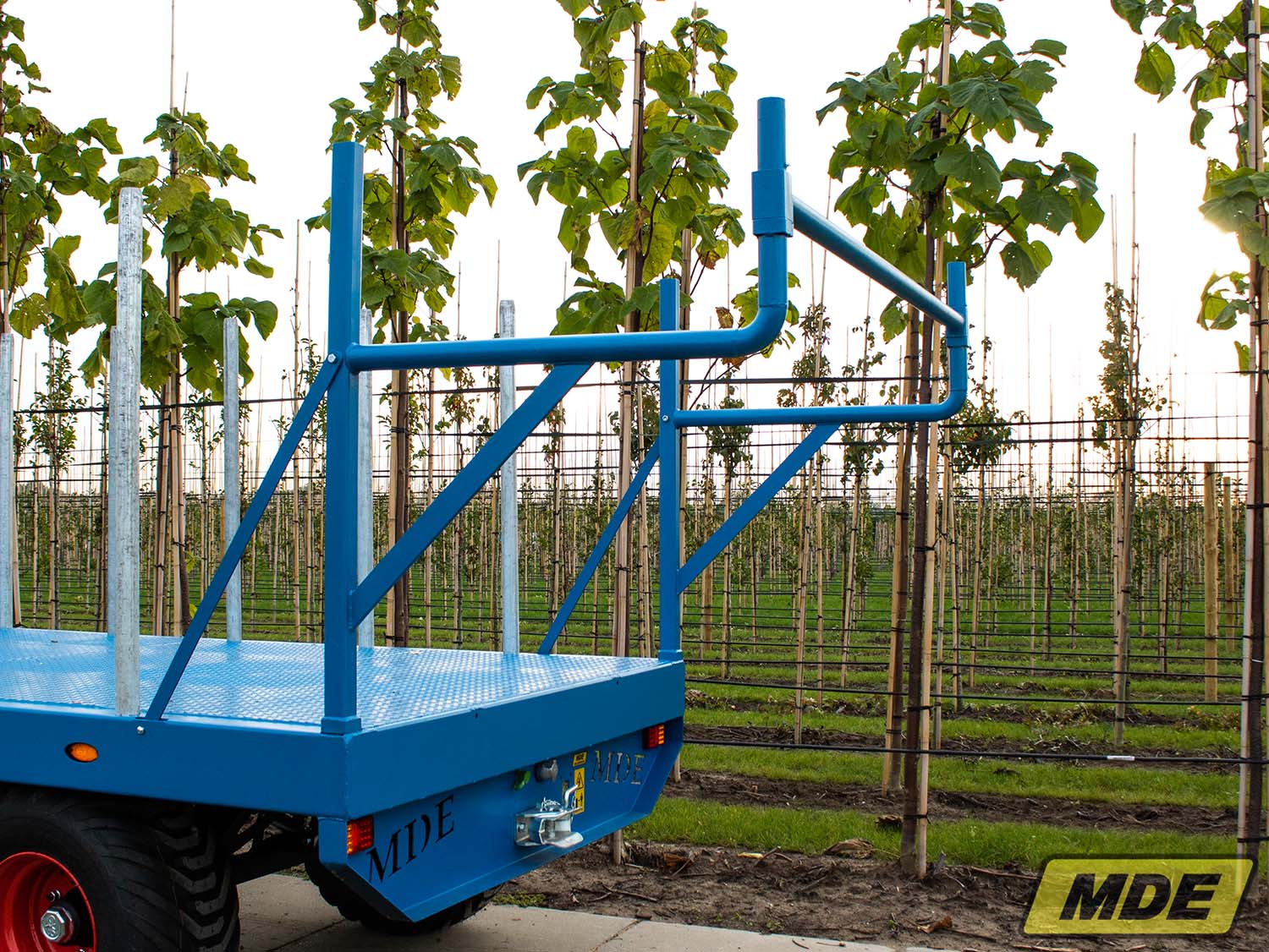 MDE Tree transport trolley BTW4x0, Robust and Efficient Tree Transport