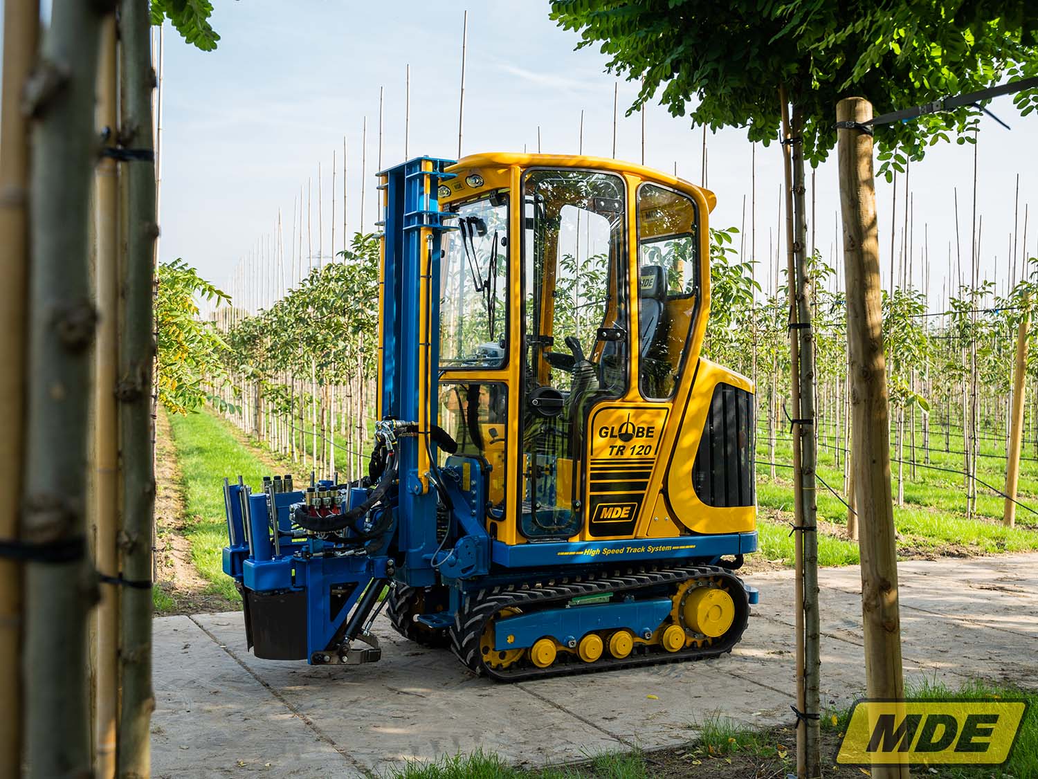 MDE Tree spade unit | Digging Trees | MDE Machinebouw