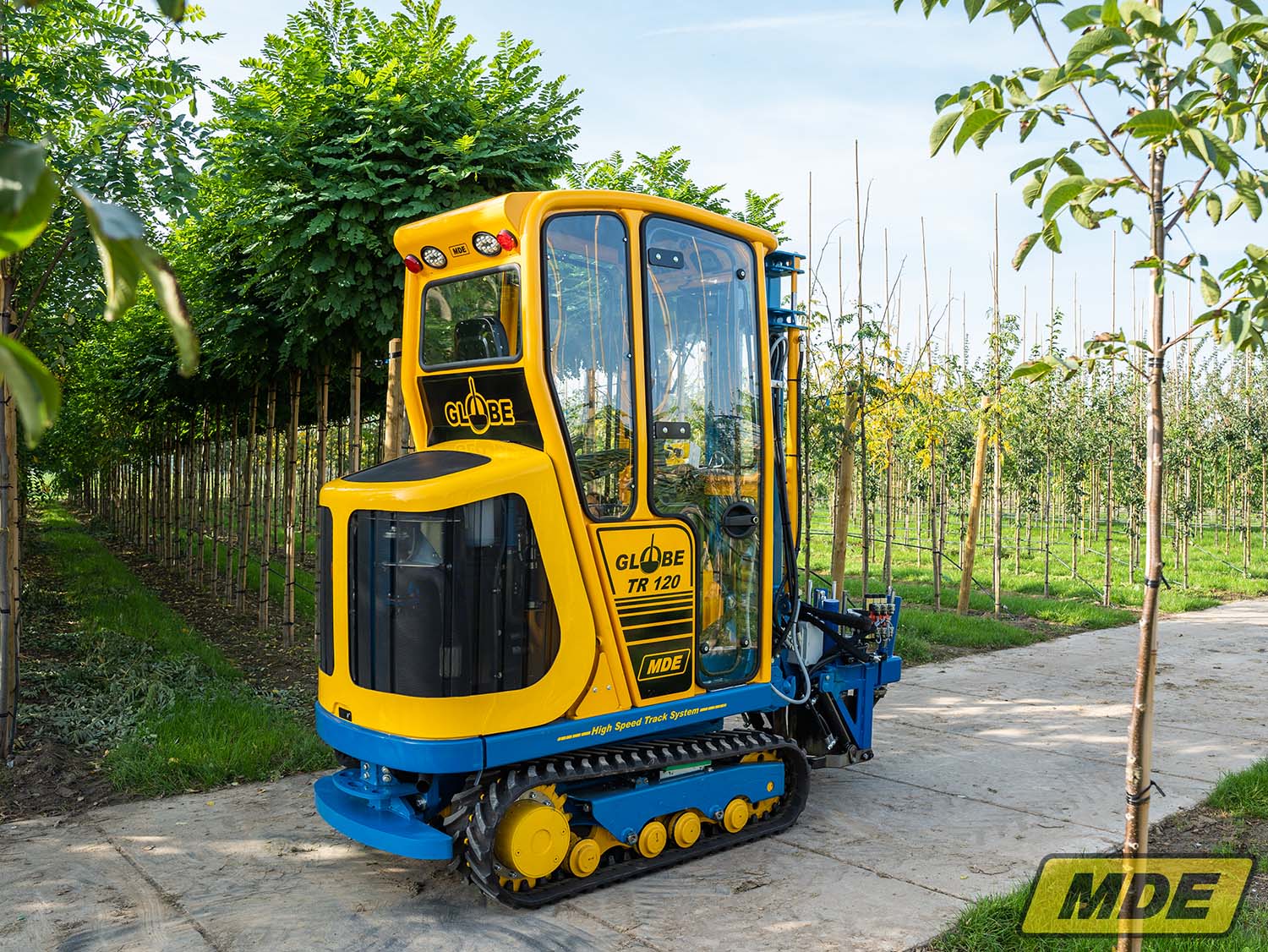 MDE Tree spade unit | Digging Trees | MDE Machinebouw