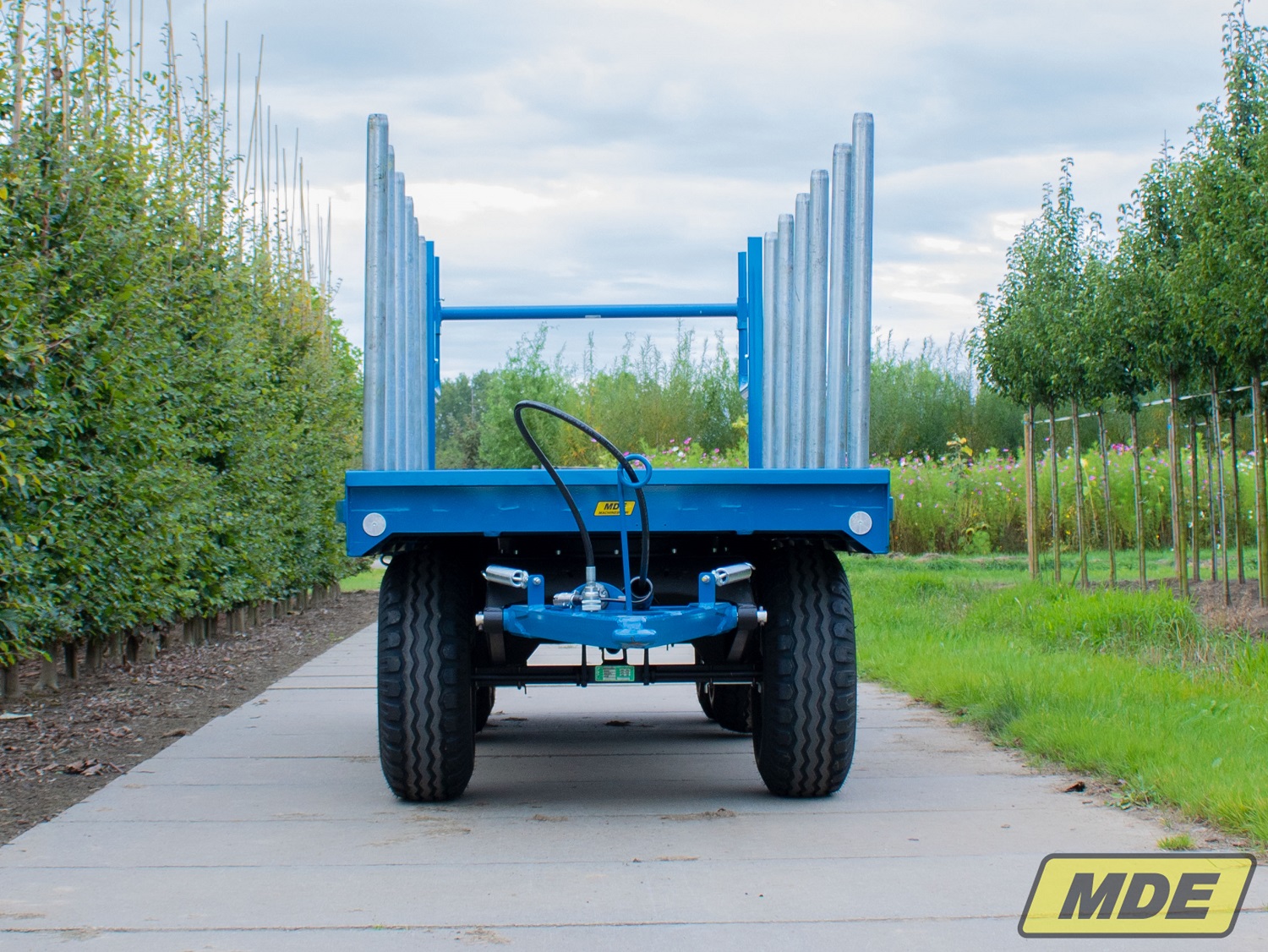 MDE Tree transport trailer BTW6x0m | MDE Machinebouw