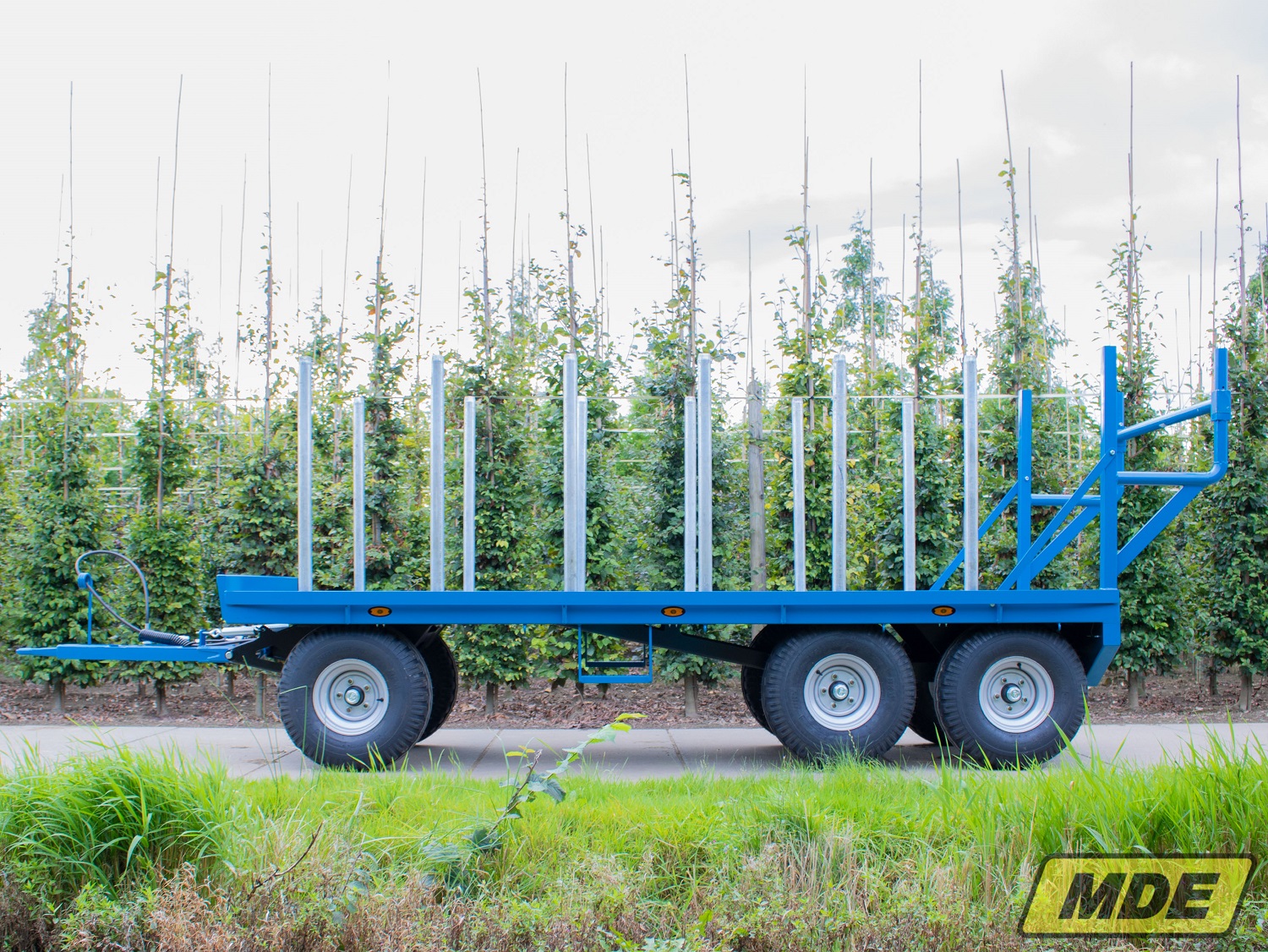 MDE Tree transport trailer BTW6x0m | MDE Machinebouw