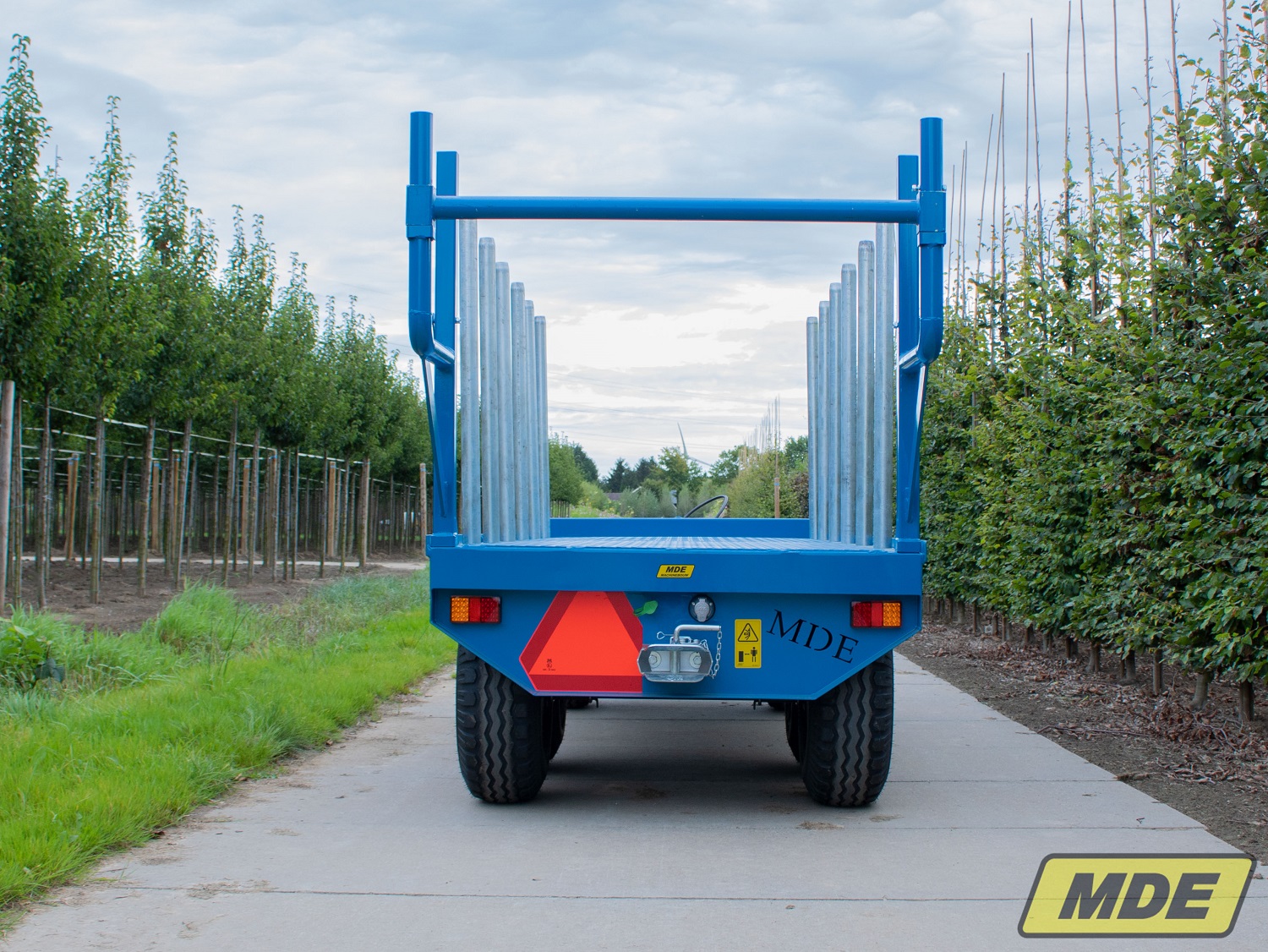 MDE Tree transport trailer BTW6x0m | MDE Machinebouw